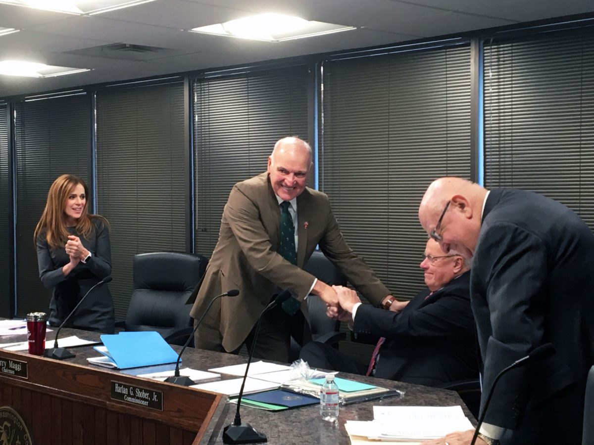Shober bids farewell to Washington County commissioners’ office ...